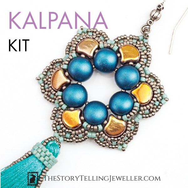 ROCOCO Earring kit by Ruxandra Puscas – Lavender