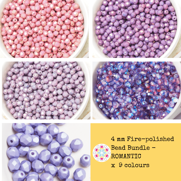 Fire-polished beads