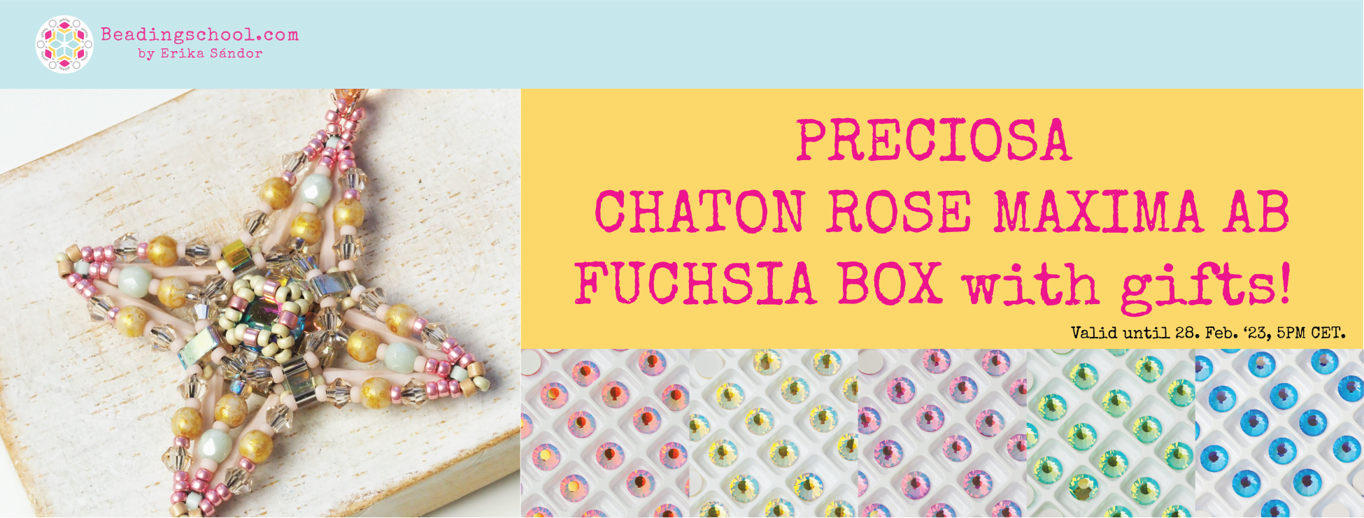 10 ideas on how to use Chaton Roses in your jewelry - Beadingschool.com