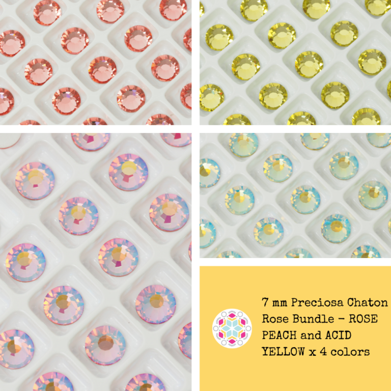 7 mm Preciosa Chaton Rose